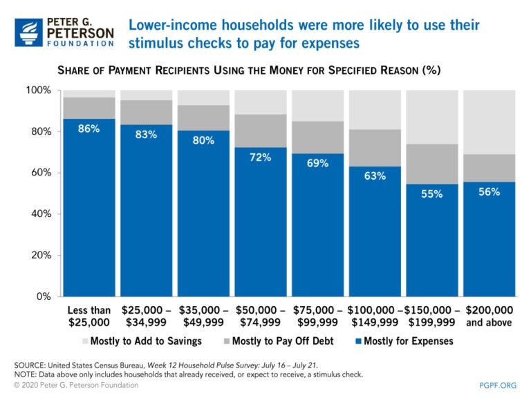 How Did Americans Spend the Stimulus Checks They Got from the CARES Act?