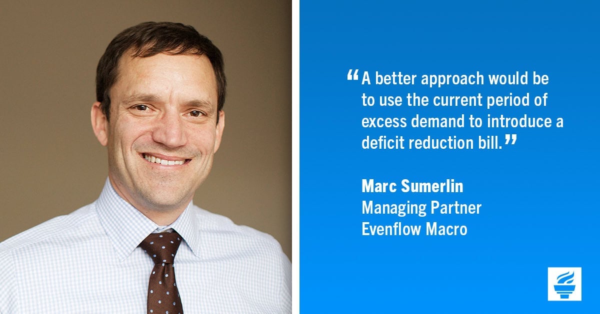 Sumerlin: Fiscal and Monetary Policy Work Best Together