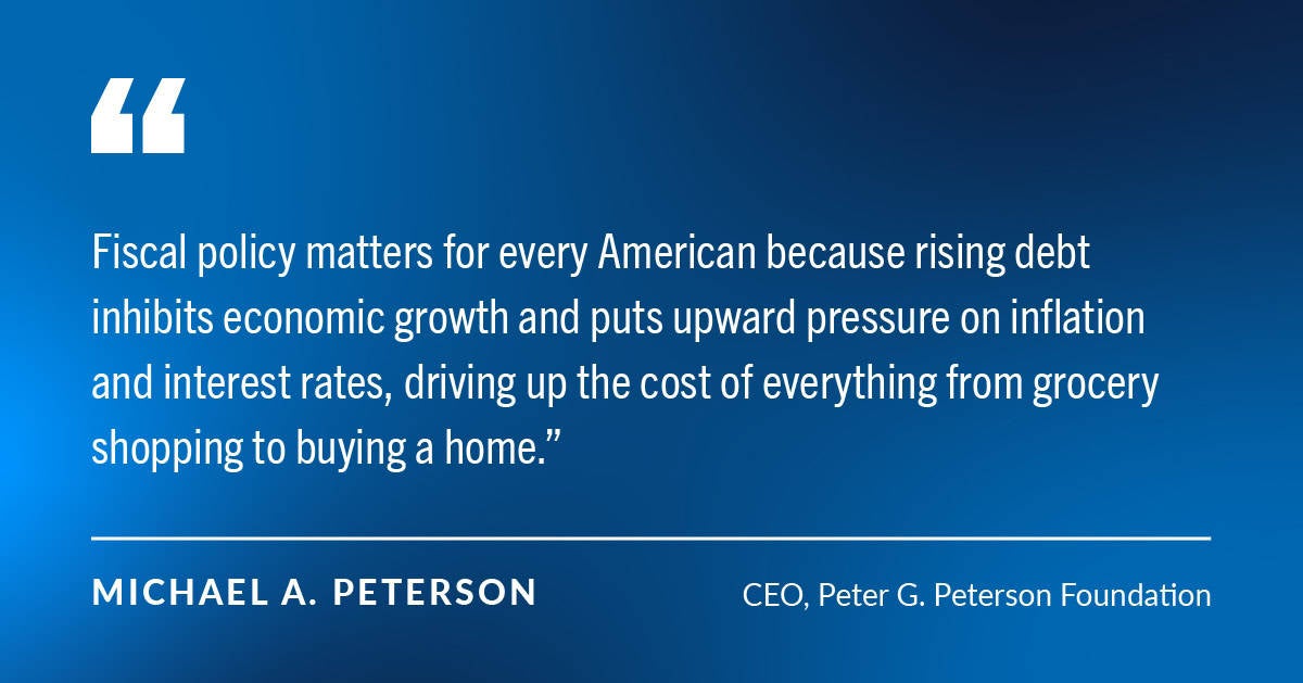 Peterson Foundation Statement on CBO Long-Term Budget Outlook
